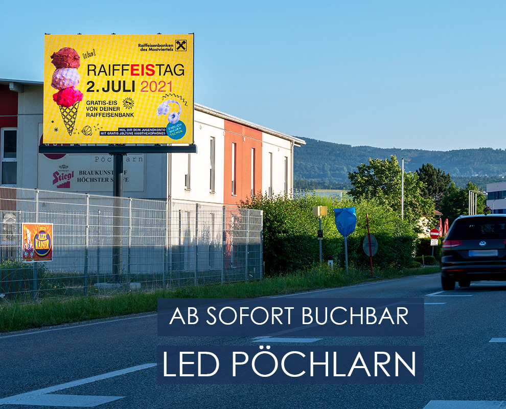 up2media - Plakatwerbung - sichtbare Werbung - LED-Werbung